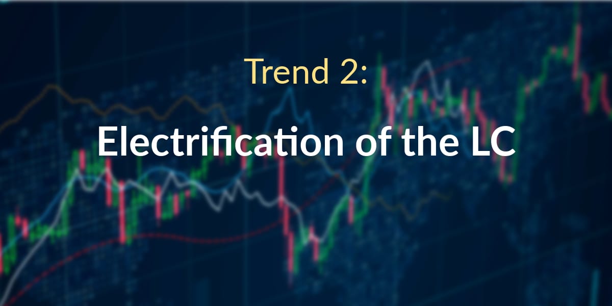 Trend 2: Electrification of the LC